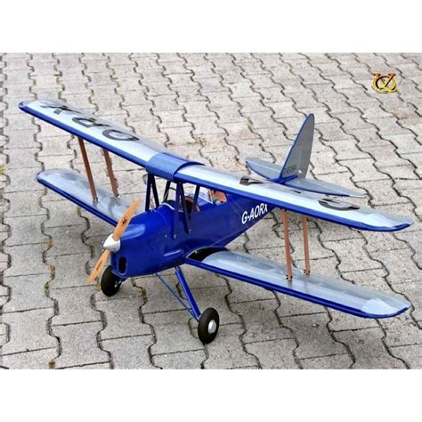 Rc Model Aircraft Vq Model Tiger Moth 46 14m Flash Rc