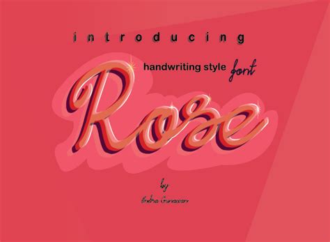 Rose Font