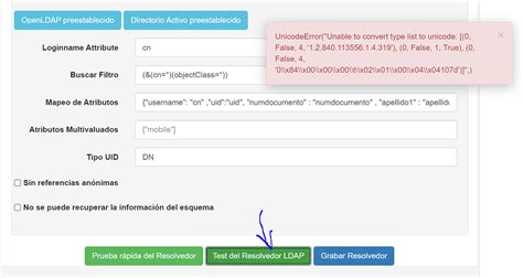 Error In Test Resolverldap Privacyidea Community