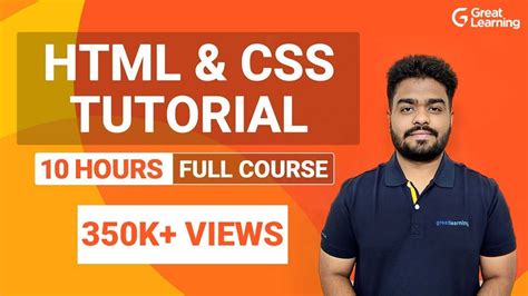 HTML And CSS Full Course Learn HTML CSS In 10 Hours HTML CSS