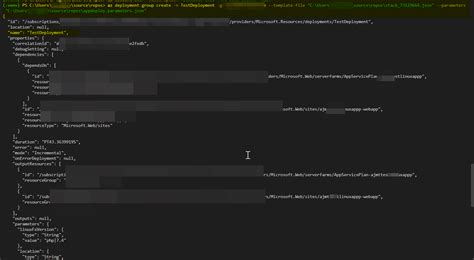 re deploy azure web app service and plan using arm templates stack