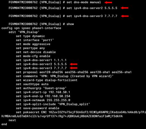 Technical Tip Setting Multiple Dns Server For Ips Fortinet Community