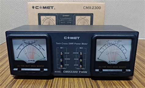 Comet Cmx 2300 Twin Cross Swr Power Mete 中古 ホビー、カルチャー