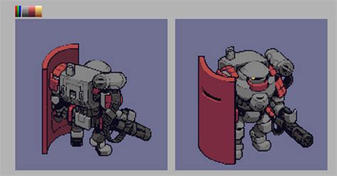 Lancer Tactics Mech Sprites By Gen