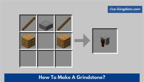 How To Make A Grindstone Read All Facts Here Rice Kingdom