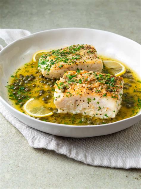 Halibut Piccata The Little Ferraro Kitchen