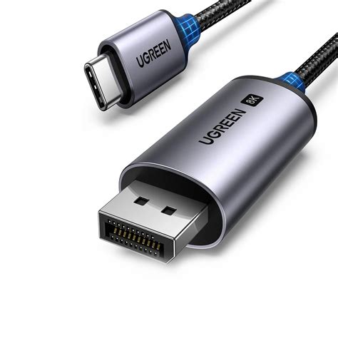 Ugreen 25158 Usb C To Displayport 8k 2m Cable Appleme Ugreen 25158 Usb C To Displayport 8k 2m Cable Appleme