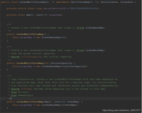 linkedmultivaluemap的简单分析 csdn博客