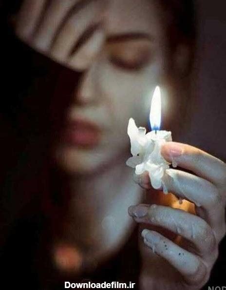 عکس دختر غمگین زخمی