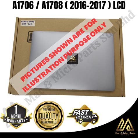 Original Pro 13 Inch 2016 2017 A1706 A1708 Lcd Screen Replacement Lcd Display Shopee Malaysia