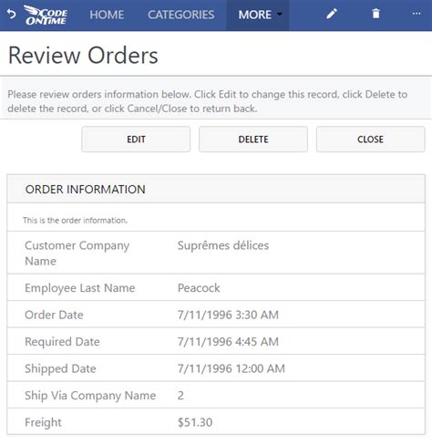 Code On Time 8580 Has Landed New Form Rendering Engine Advanced Lookup Input Calendar