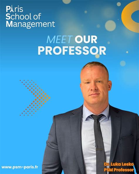 🎙 Interview With Dr Luka Lesko Paris School Of Management Psm