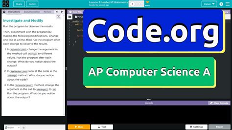 Lesson 31 Nested If Statements Tutorial With Answers Unit