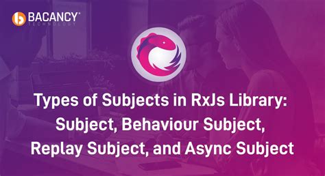 how rxjs subjects are used in real world applications