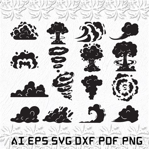 Explosion Svg Explosions Svg Anime Svg Manga Mogla Svg Etsy Ireland