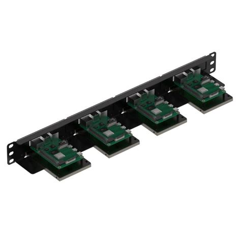 uctronics 19 1u raspberry pi rack mount with ssd mounting brackets