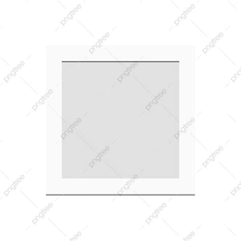 흰색 배경에 고립 된 흰색 빈 사각형 그림 프레임 광고하는 뼈대 낡은 Png 일러스트 및 벡터 에 대한 무료 다운로드
