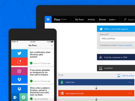 Microsoft S Version Of IFTTT Called Flow Arrives On Android Android Authority