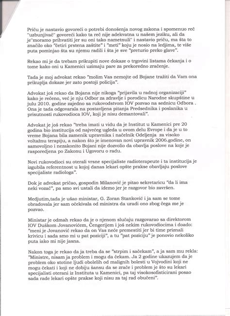 Бојана Бокоров Министар Зоран Станковић ми претио Pištaljka Rs