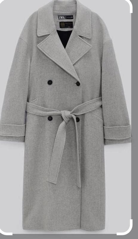 Стильне шерстяне пальто Zara — ціна 4000 грн у каталозі Пальто Купити жіночі речі за доступною