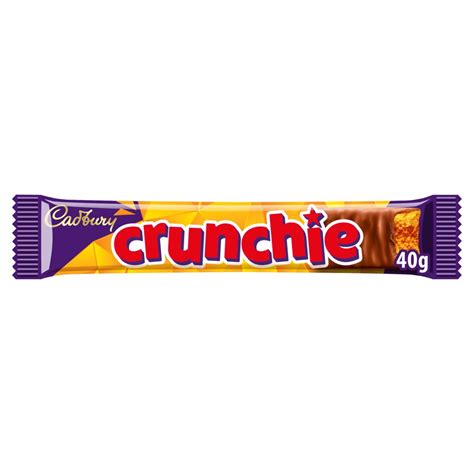 Cadbury Crunchie Chocolate Bar 40g Bb Foodservice