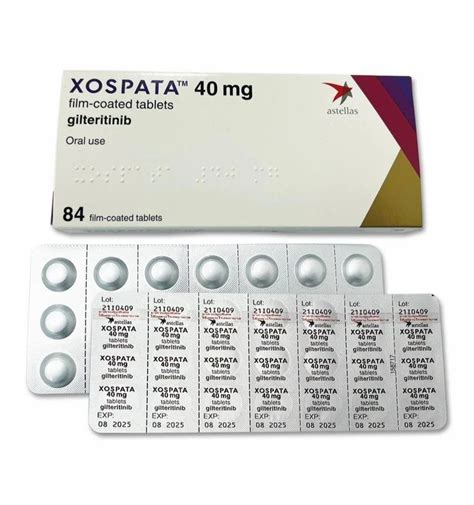 Gilteritinib Tablet Xospata Latest Price Manufacturers And Suppliers