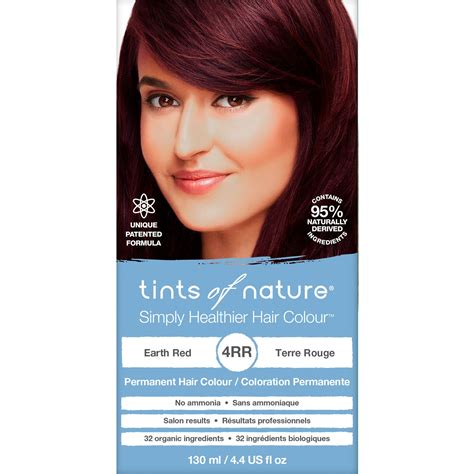4rr Earth Red Permanent Hair Dye Natures Sunshine Products Of Australia