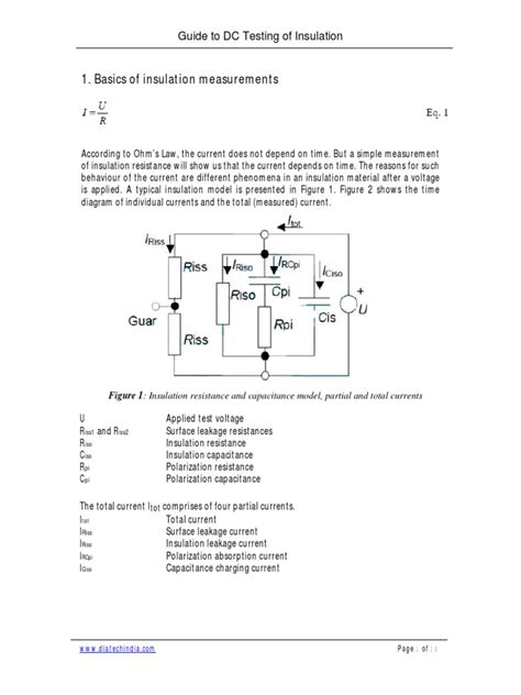 Analysis Of Insulation Testing Methods A Comprehensive Guide To