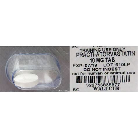 Practi Atorvastatin 10mg Oral Unit Dose 48 Tablets 1024957