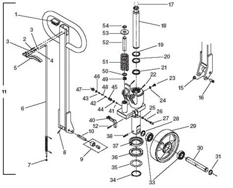 Raymond Pallet Jack Parts Diagram At Elizabeth Klug Blog