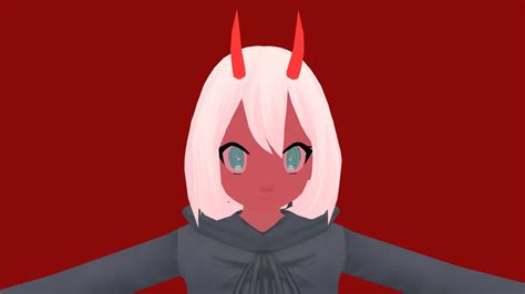 Little Zero Two Download Free 3d Model By Sashizzl 00747ad Sketchfab