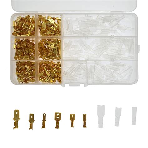 Solnoa 360pcs Crimp Terminal Connector Kit With Insulating Sleeve Electrical Wire Connector 2