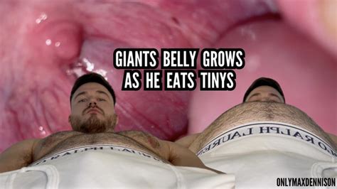 Giants Belly Grows As He Eats Tinys Giant Vore Onlymaxdennison