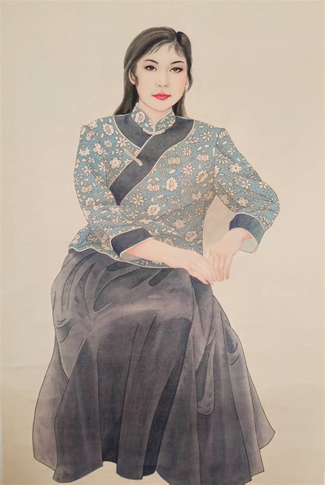 Lady Of The Republic 绘画 由zhengerfeng Zheng Artmajeur