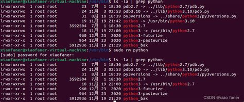 随笔 ubuntu环境下如何修改系统默认选用的python版本 ubuntu18 强制指定环境为python3 10 csdn博客