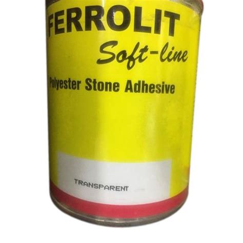 Ferrolit Polyester Stone Adhesive Packaging Size 1 Litre Grade