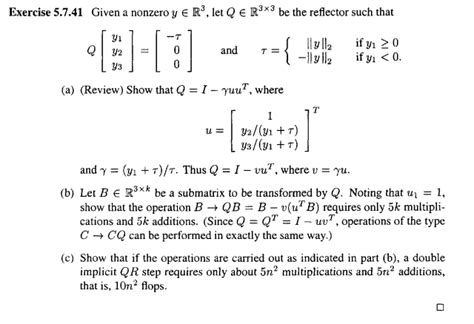 Solved Given A Nonzero YR Let QR Be The Chegg Com