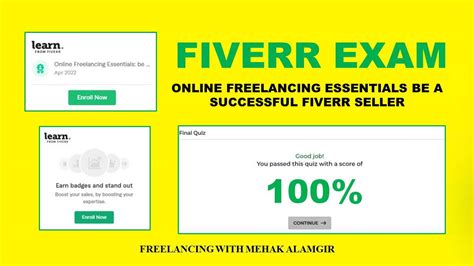 online freelancing essentials test answers 2024