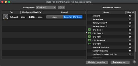 Macbook Pro Mid Temperature MacRumors Forums
