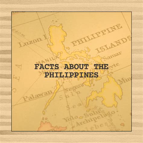 10 Interesting Facts About The Philippines Hubpages All For One
