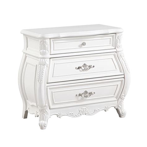 Latitude Run® Modern Style 3 Drawer Night Stand Made With Wood Wayfair