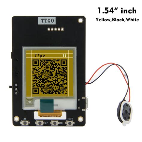 LILYGO TTGO T S V Wifi Bluetooth Wireless Module Base ESP Esp Yellow Display