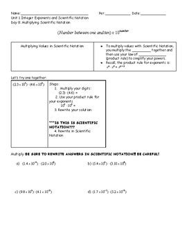 Multiplying Numbers In Scientific Notation By Humphrey Hub TPT