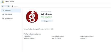 WireGuard Als Docker Container Installieren Bild