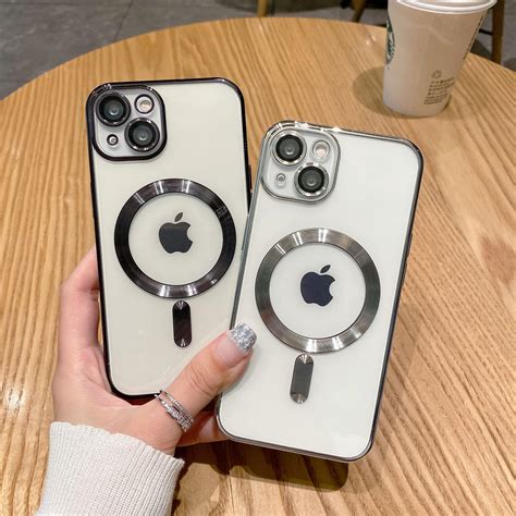 Iphone 11 Pro Max Shockproof Luxury Magsafe Clear Phone Case Coverspk