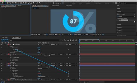 A Step-by-Step Guide to create Responsive Infographic in After Effects ...