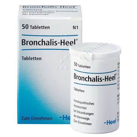 Heel Bronchalis 50 Tablets Nz Health Store