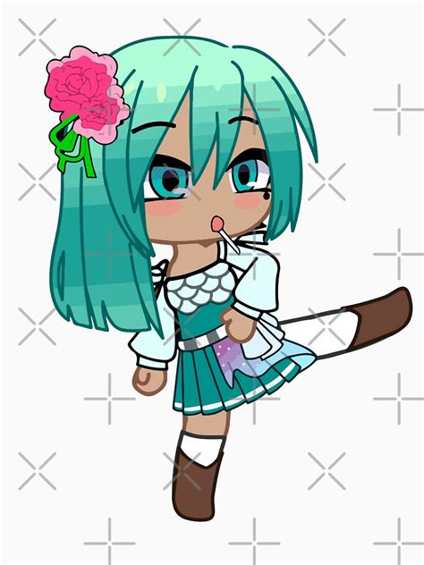 Gacha Club Meme Chibi Doll Girl With Fighting Style Karate Girl Anime Gacha Chibi Girl