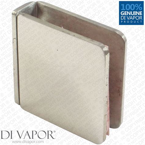 Di Vapor Glass Clamp Bracket For Shower Panel Or Balustrade Stainless