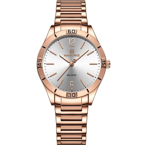 خرید و قیمت ساعت مچی زنانه ناوی فورس Naviforce Watch Nf5029 Rgwساعت